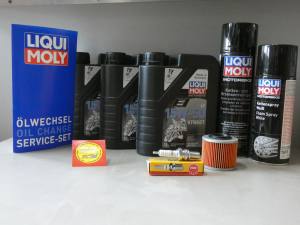 KTM GS 500 Inspektion und Wartungsset für Service.