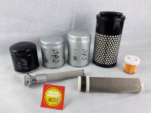 Filter Set für die große Wartung am Kubota B 2410