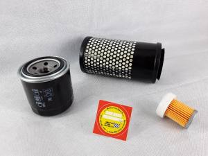 Filter Set für die kleine Wartung am Kubota B 2420