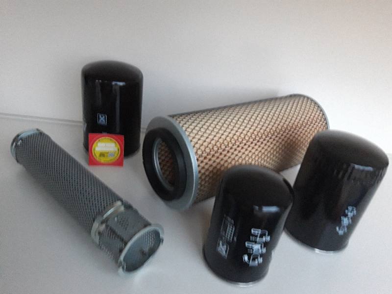 Filter Set für die große Wartung am Kramer 312 SE SL