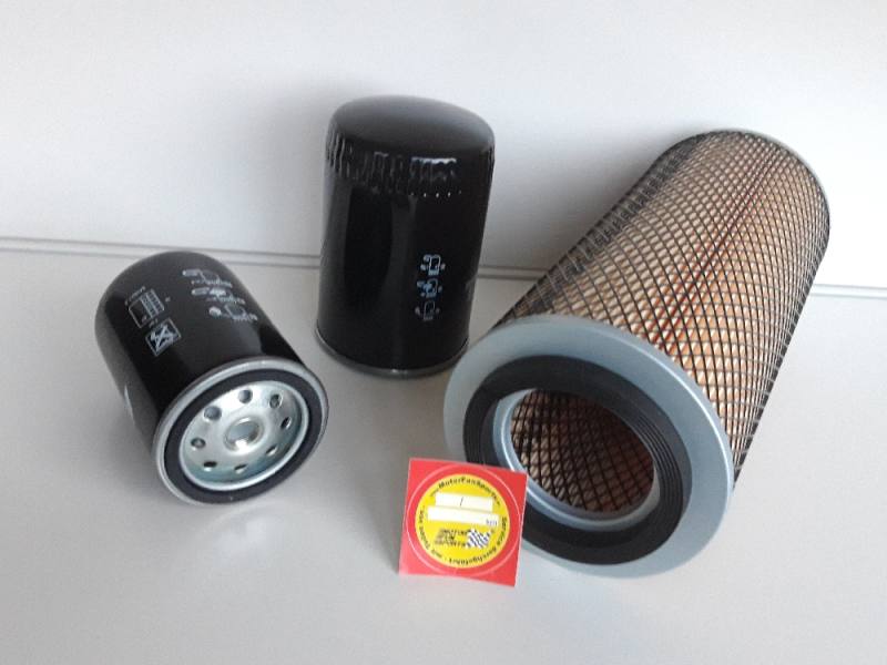 Filter Set für die kleine Wartung am Kramer 312 SE SL