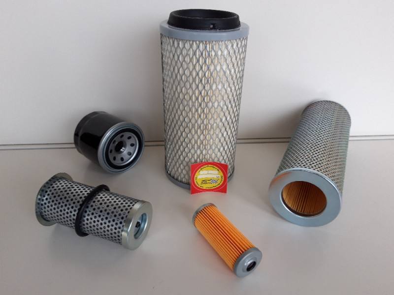 Filter Set für die große Wartung am Kramer 112 SL
