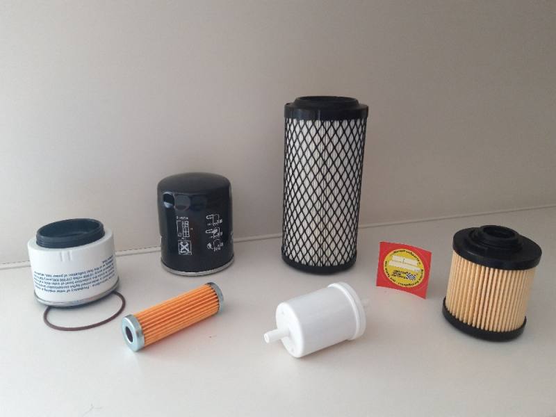 Filtersets für die große Wartung von SkyJack 9241 RT